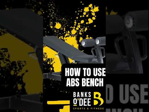 New Abdominal Bench - How to use