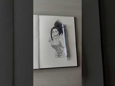 Drawing Momo Yaoyorozu from My Hero Academia #momoyaoyorozu #MOMO #myheroacademia #anime #drawing