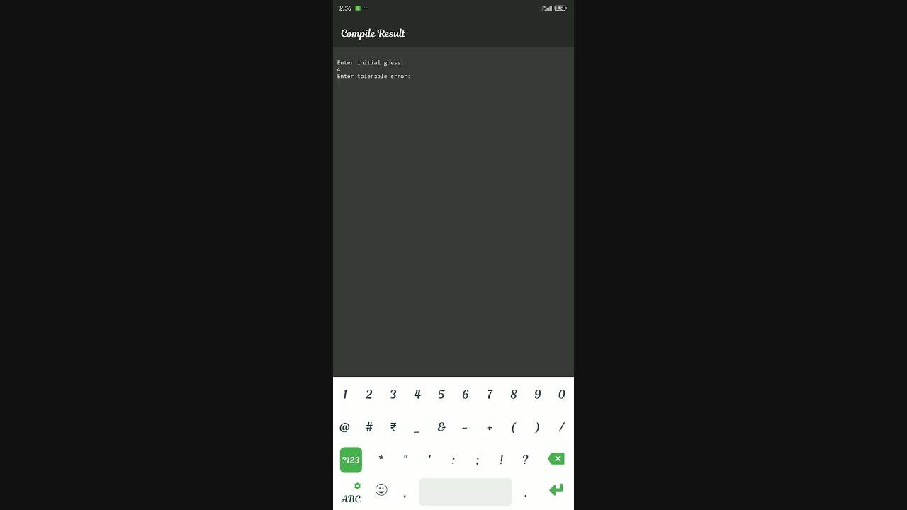c program for newton Raphson method