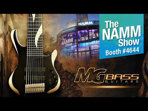 MG Bass NEW Infinity Ghost fretless 5 strings - Piezo pickup | Reverb