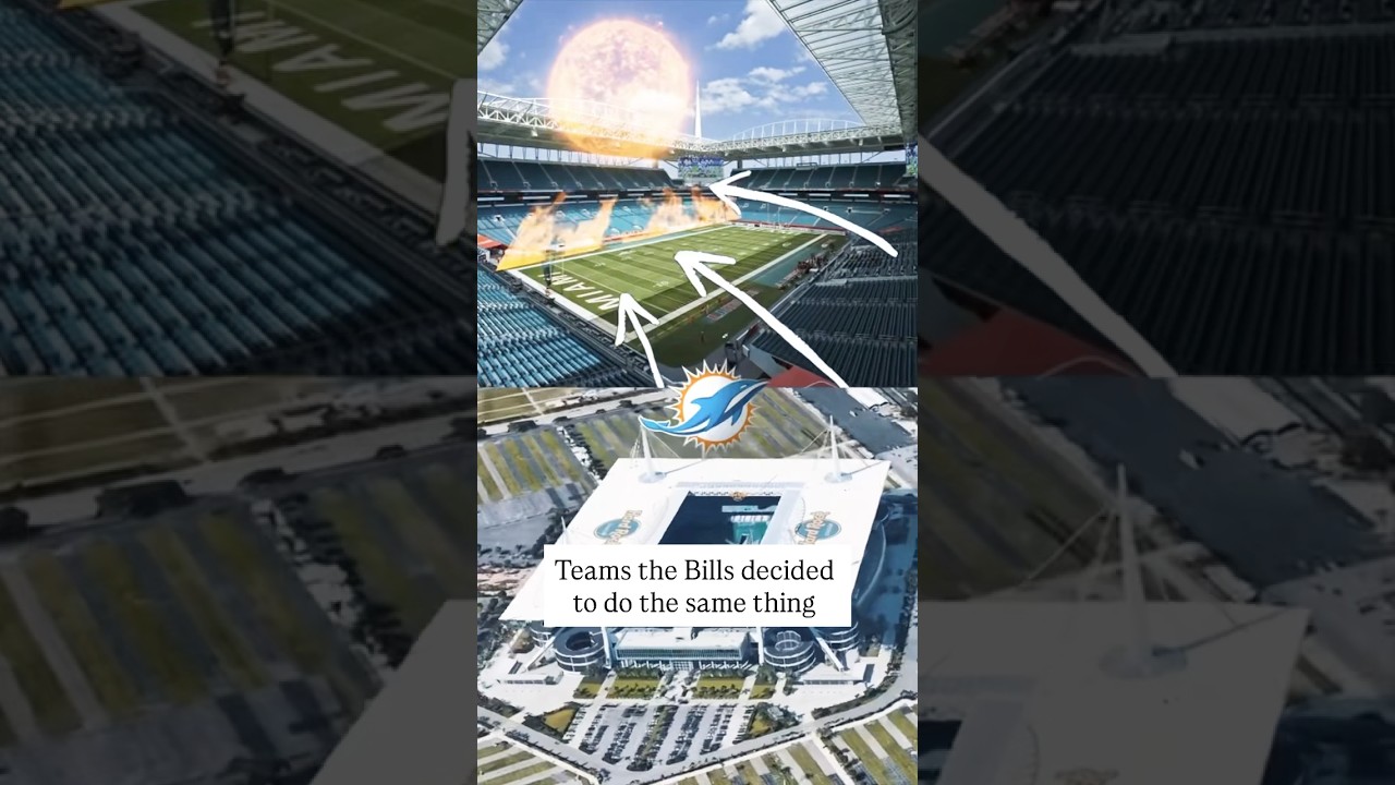The Bills new stadium will freeze visiting teams! #shorts #nfl #bills #dolphins