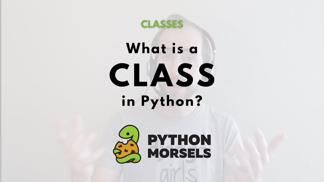 What's a class in Python?