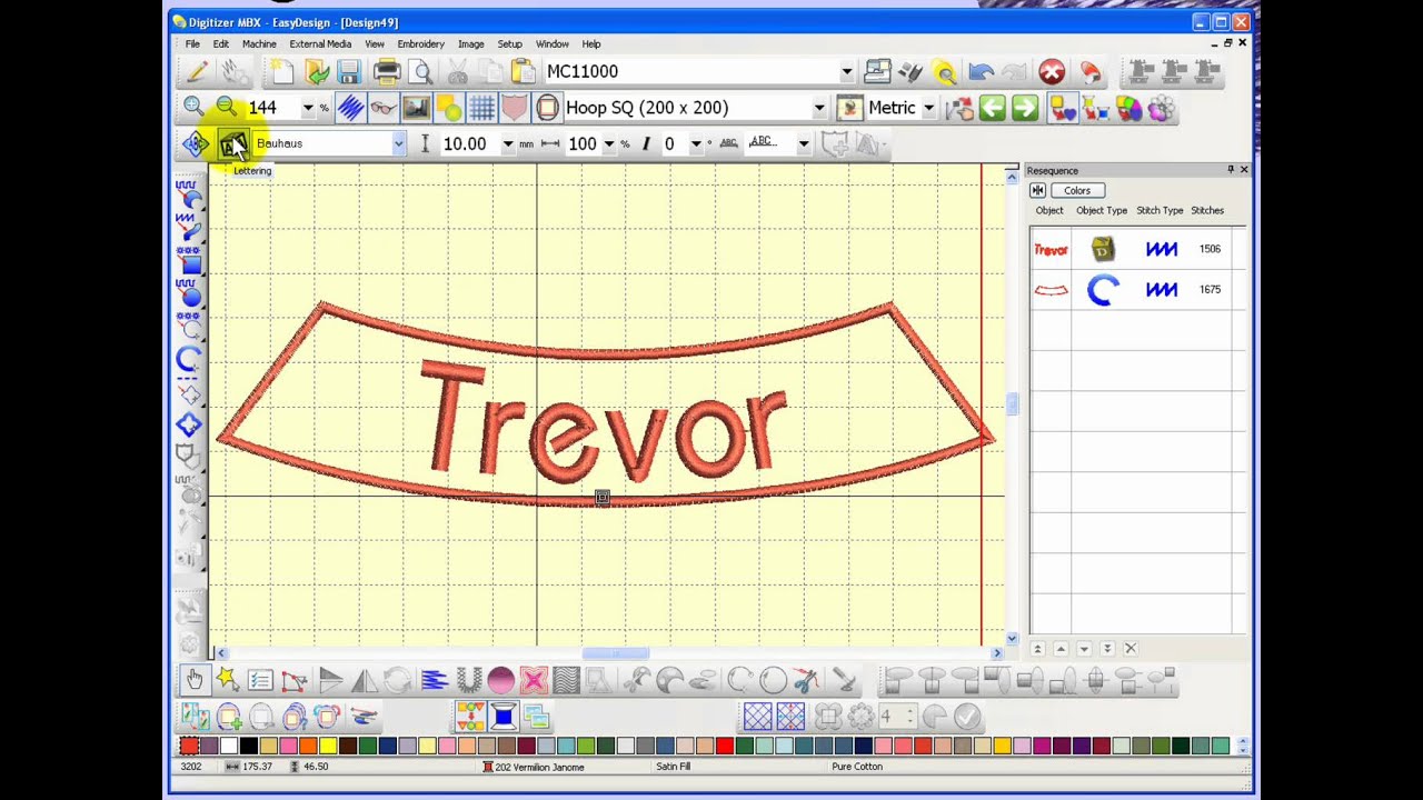 Digitizer MBX Tutorial - Borders and Lettering Art