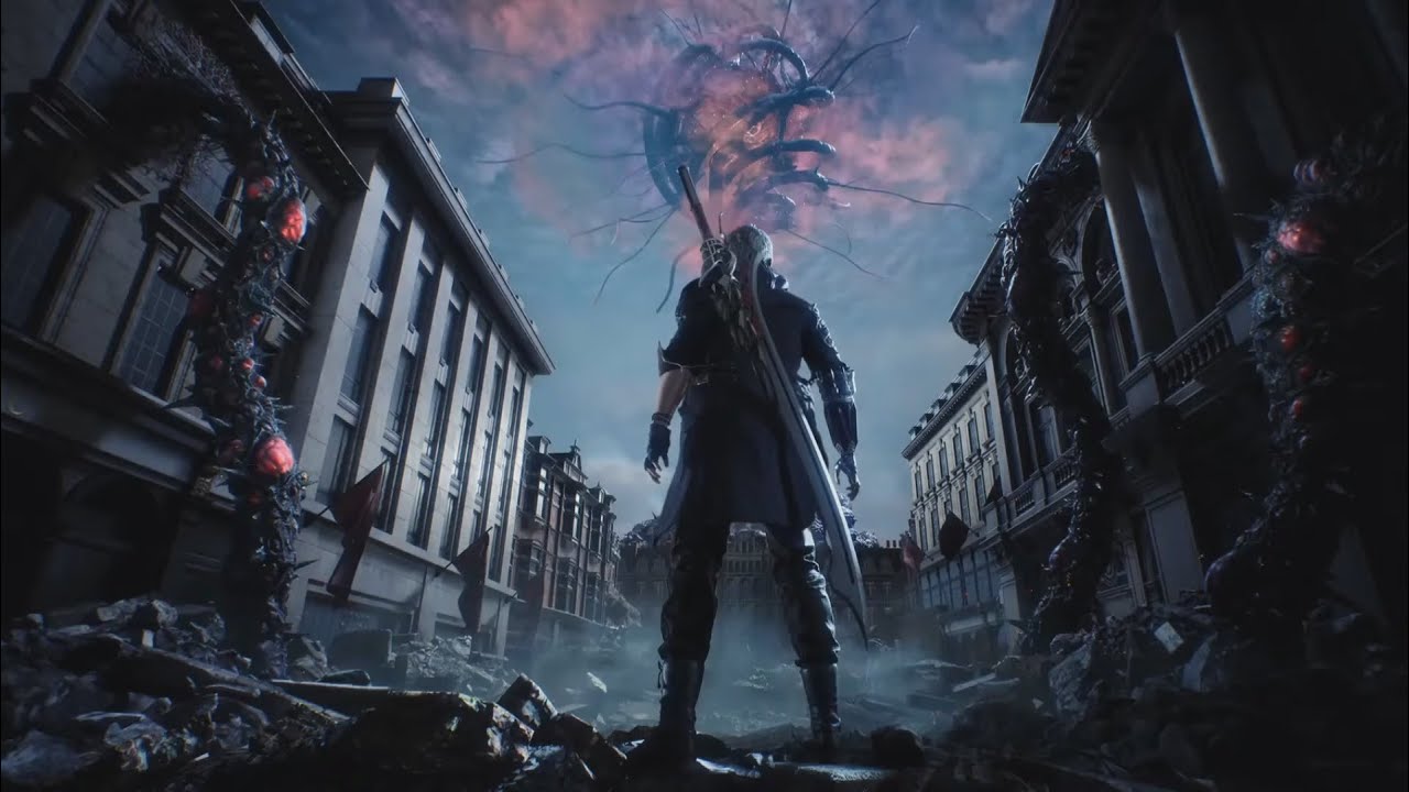 Wallpaper Engine Devil May Cry 5/ Dark Techno - Nero