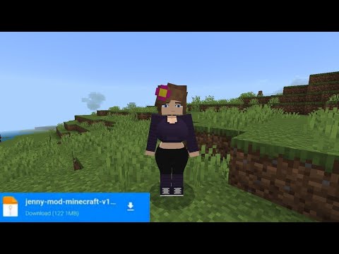 How to download Jenny mod in Minecraft pe (1.21+)