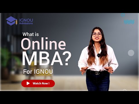 IGNOU: What is Online MBA? - Eligibility | Fees | Duration | Placements | Course Structure