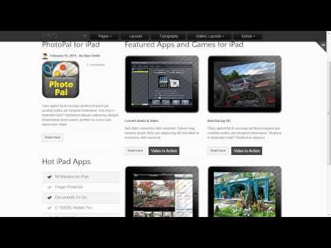 Software Company Website Template