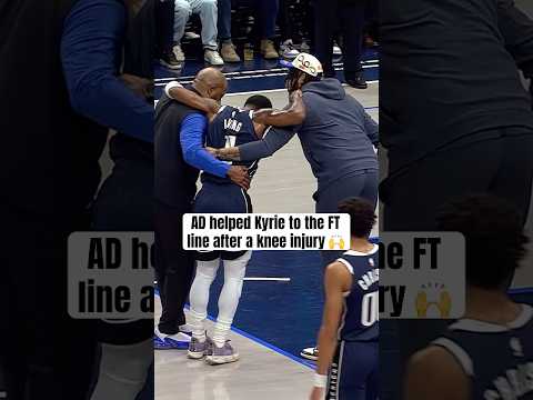 Kyrie made both FTs after tearing his ACL ๐