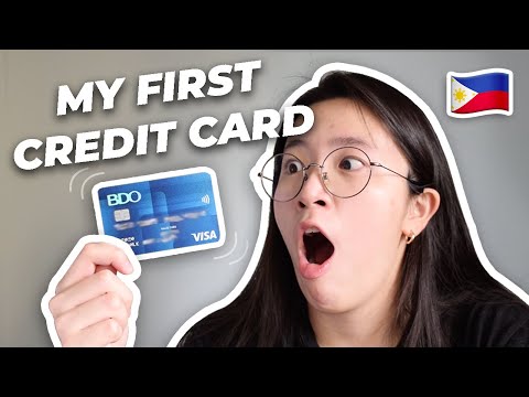 💳 How I got a Credit Card as a Student Philippines | Credit Cards for Beginners | BDO Visa Classic