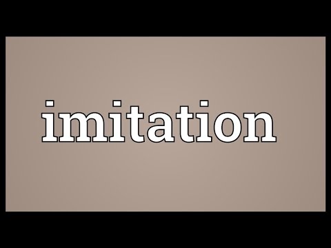 Imitation Meaning