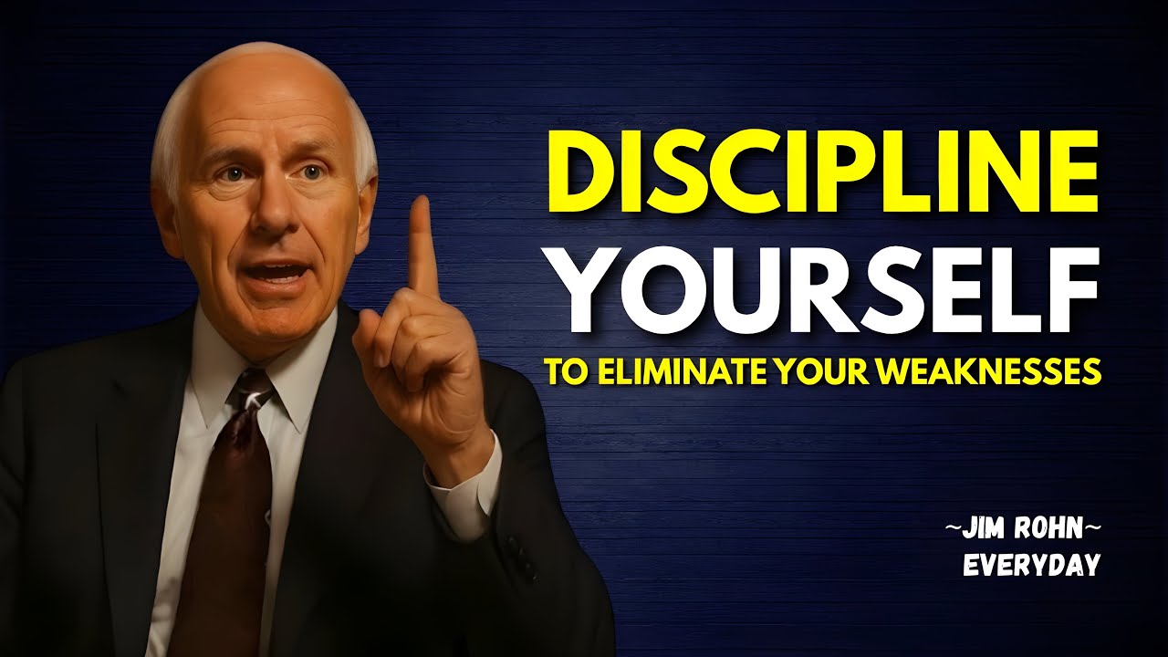 Discipline Yourself to Eliminate Your Weaknesses - Jim Rohn Motivation