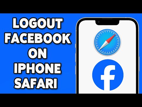 How To Logout Facebook On iPhone Safari Browser 2024 | Facebook Account Sign Out Tutorial