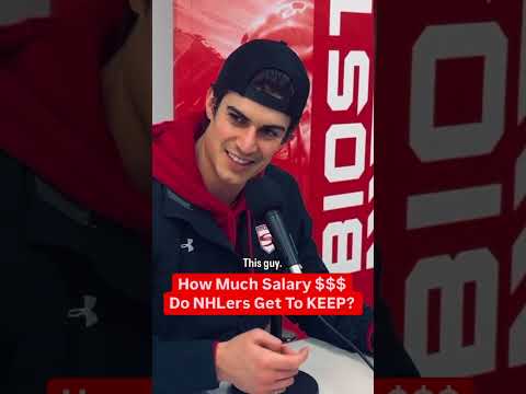 How much MONEY NHLers get to KEEP?
