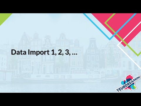 Data Import 1, 2, 3... | Martin Humpolec | YeurDreamin