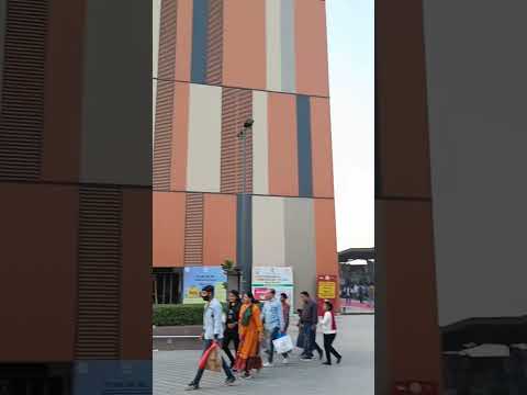 Changed look of pragati maidan (Indian international trade fair) after redevelopment