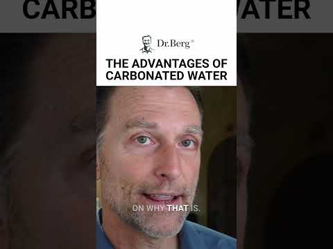 Here are some fascinating benefits of drinking carbonated water. #drberg #carbonatedwater #shorts