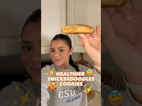 EASY SNICKERDOODLES #healthylifestyle #cleaneating #weightloss #motivation #shorts #healthyrecipes