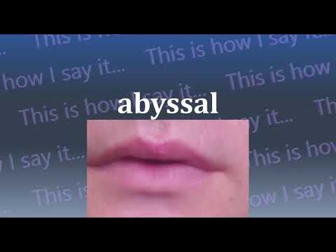 This is How I Say...abyssal