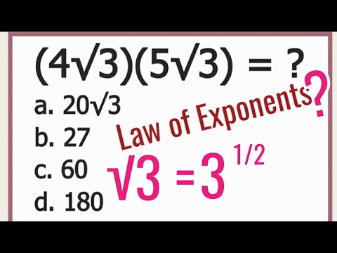 Multiplication of SQUARE ROOTS with same base
