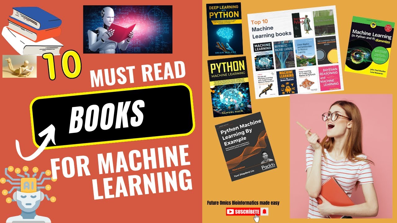Top machine learning books #machinelearning #ai #ebook #python