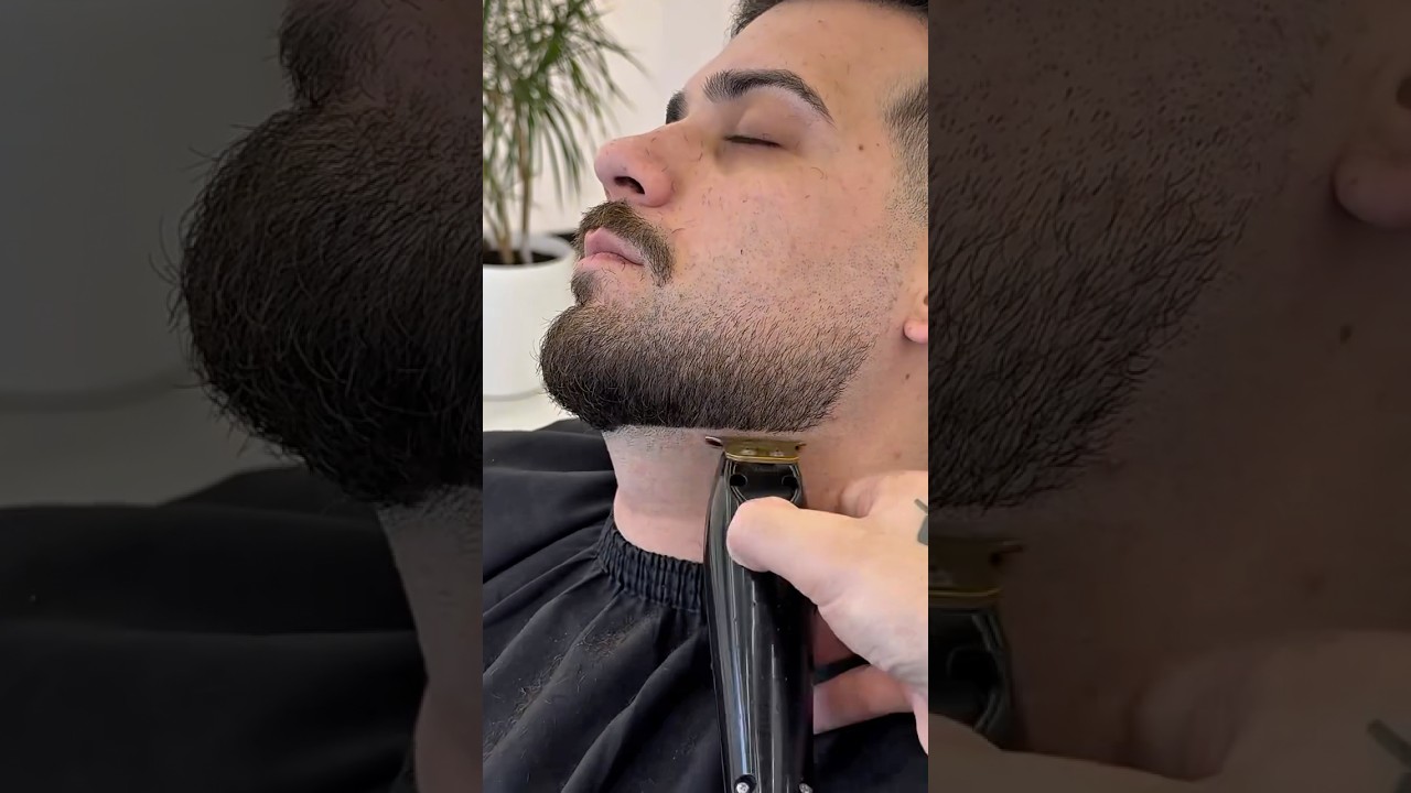 Barba Italiana / Italian Beard Style 🇮🇹 #beard #barba #hairstyle #haircut