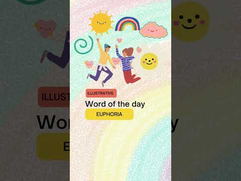 Euphoria pronunciation, synonyms and antonyms #euphoria #englishlearning #vocabulary