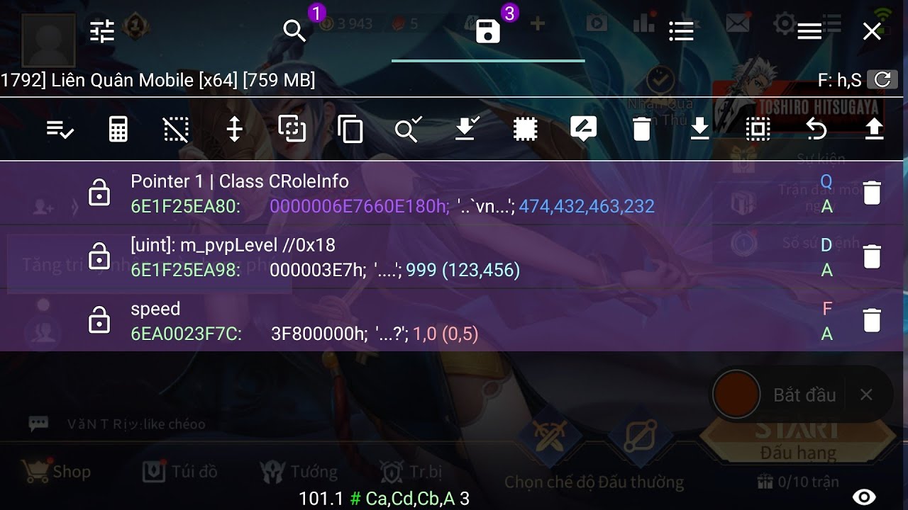 Lua Tool Unity Game - GameGuardian