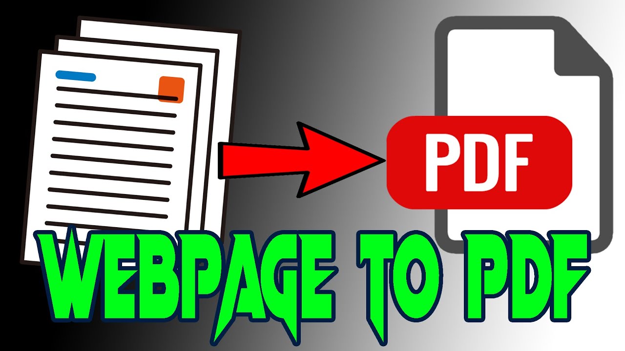 Convert Article or Webpage to PDF in 1 Minute 2021