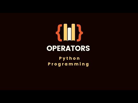 1.0 Definition of Operator | Python programming language