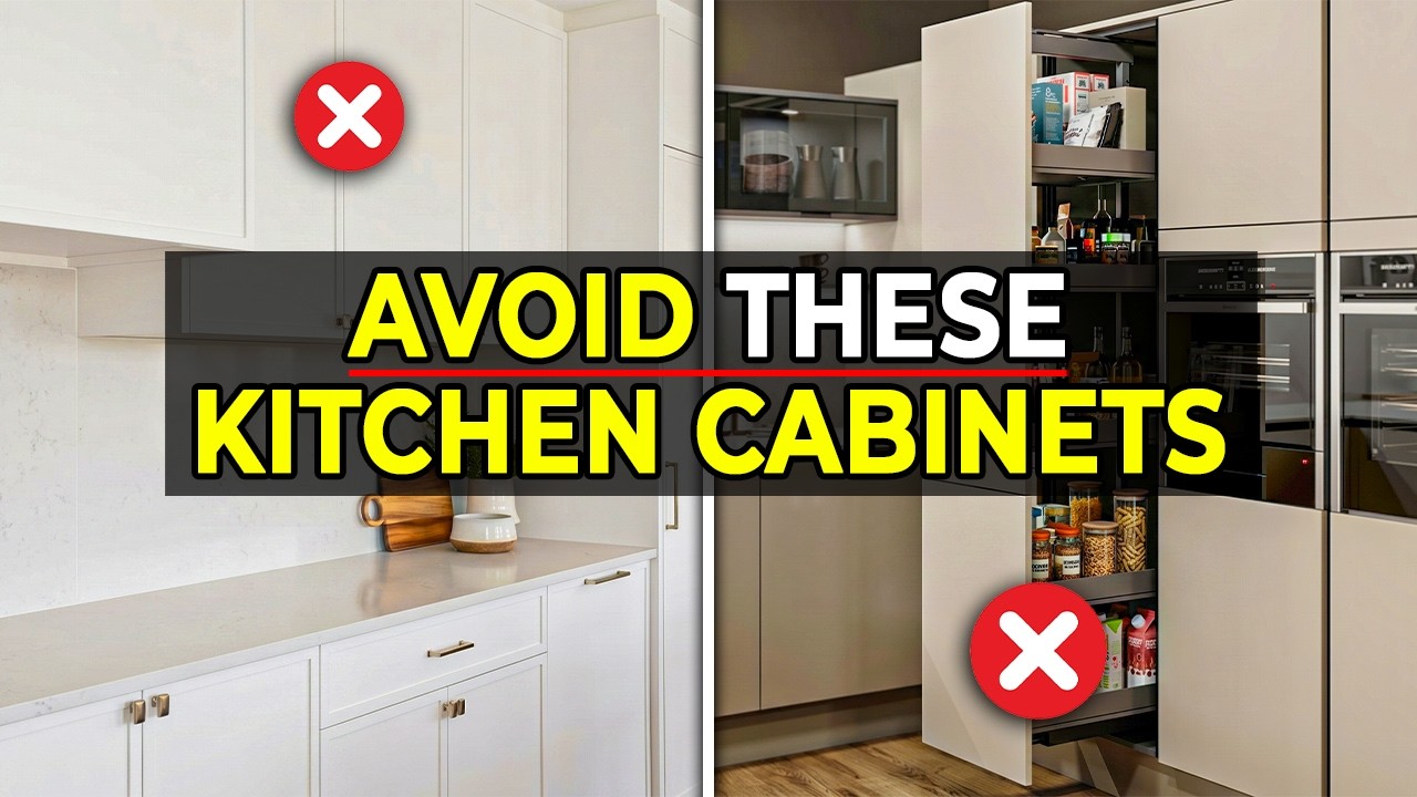 Kitchen Designer's 8 Cabinets To Avoid