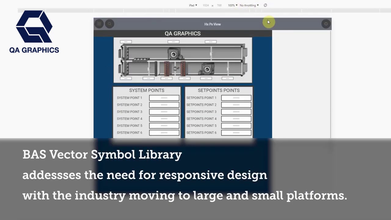 BAS Vector Symbol Library: Showcasing It's Responsive Design