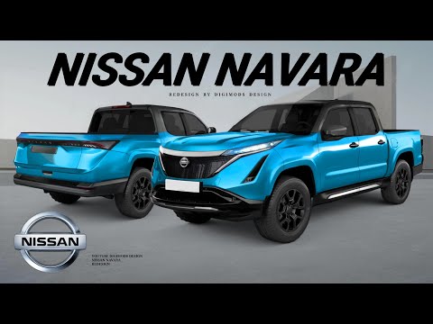 Fourth-Gen 2024 Nissan Navara CGI Feels More Like a Stylish EV Than a ...