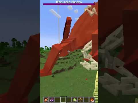 NEW SEALING CHAIN JUTSU! Minecraft Naruto Mod Review