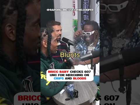 Bricc Baby Presses On 607 Unc For Merching On Crip and Bloods #briccbaby #crip #blood