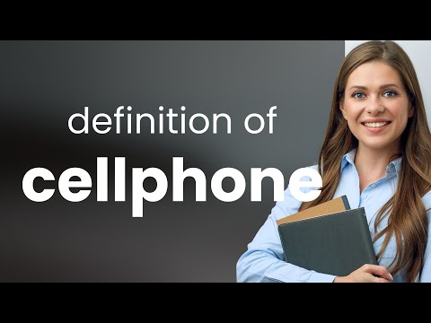 Cellphone | CELLPHONE meaning