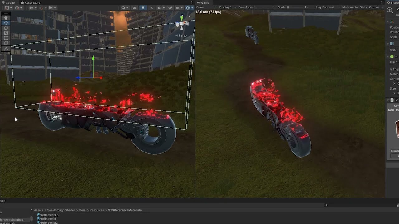 Unity easy cross section and dissolve