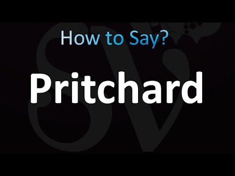 How to Pronounce Pritchard (correctly!)