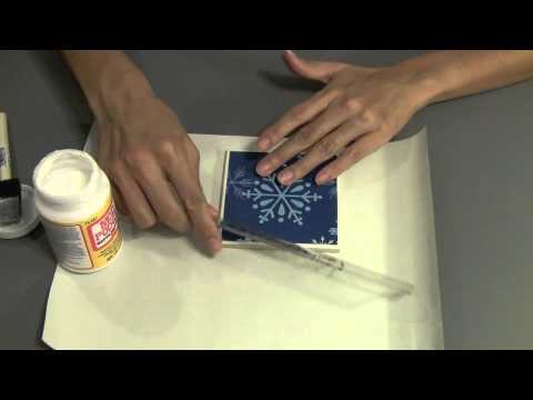 How to Make a Ceramic Tile Coaster