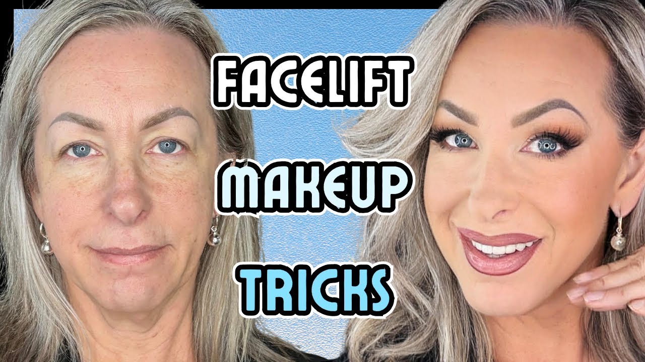 FACELIFT MAKEUP TREND For Mature Skin | Makeup Tutorial 50+