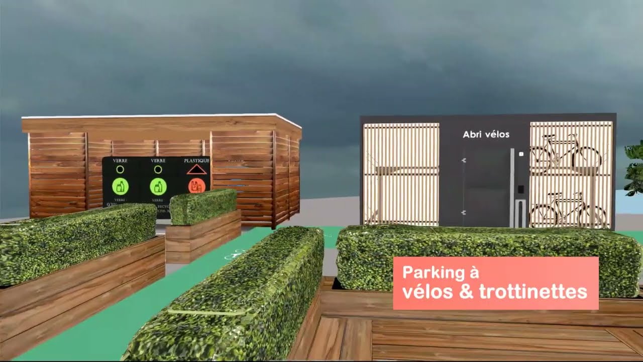 Modélisation 3D d'un magasin eco-responsable