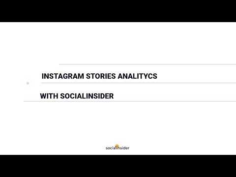 Webinar - Instagram Stories Analytics with Socialinsider