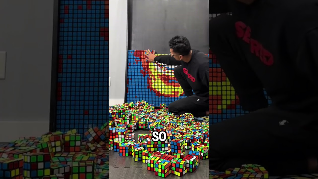 Painting Falls And Shatters