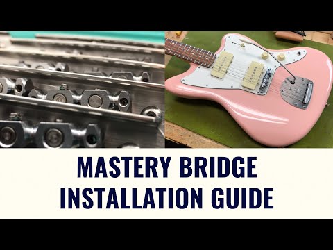 Mastery M1 and OMV Offset Vibrato Bridge System | Reverb