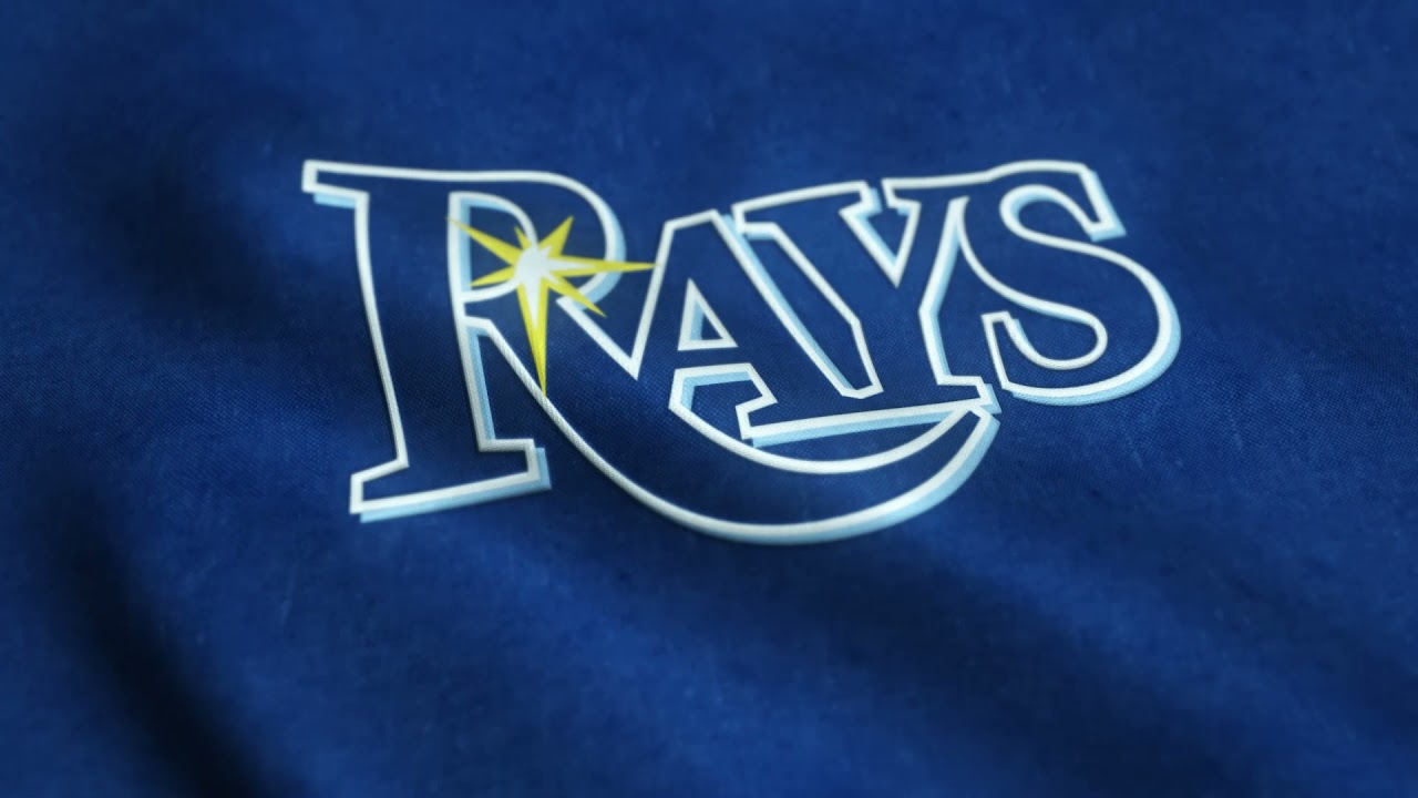 Tampa Bay Rays Logo Flag Animation Loop