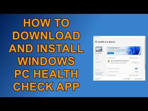 Windows PC Health Check