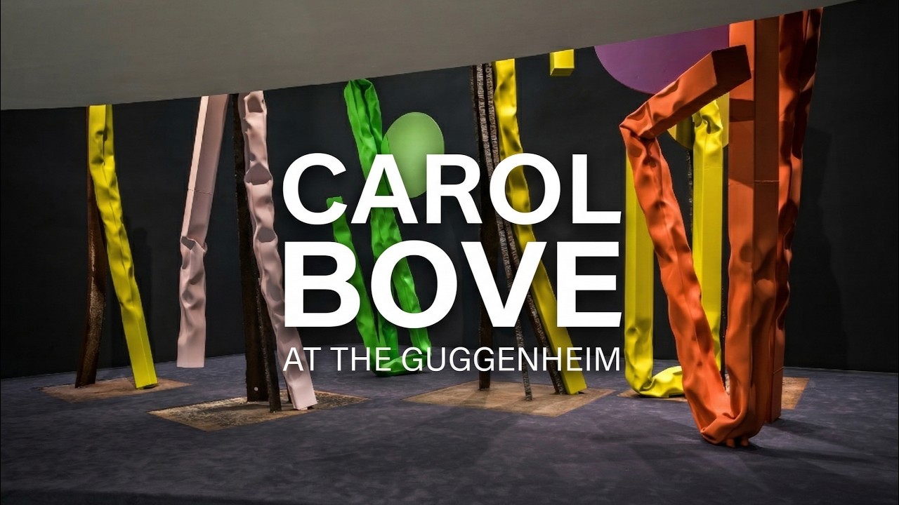 In the Guggenheim’s Spiral, Carol Bove’s Sculptures Find Room to Play | Contemporary Art