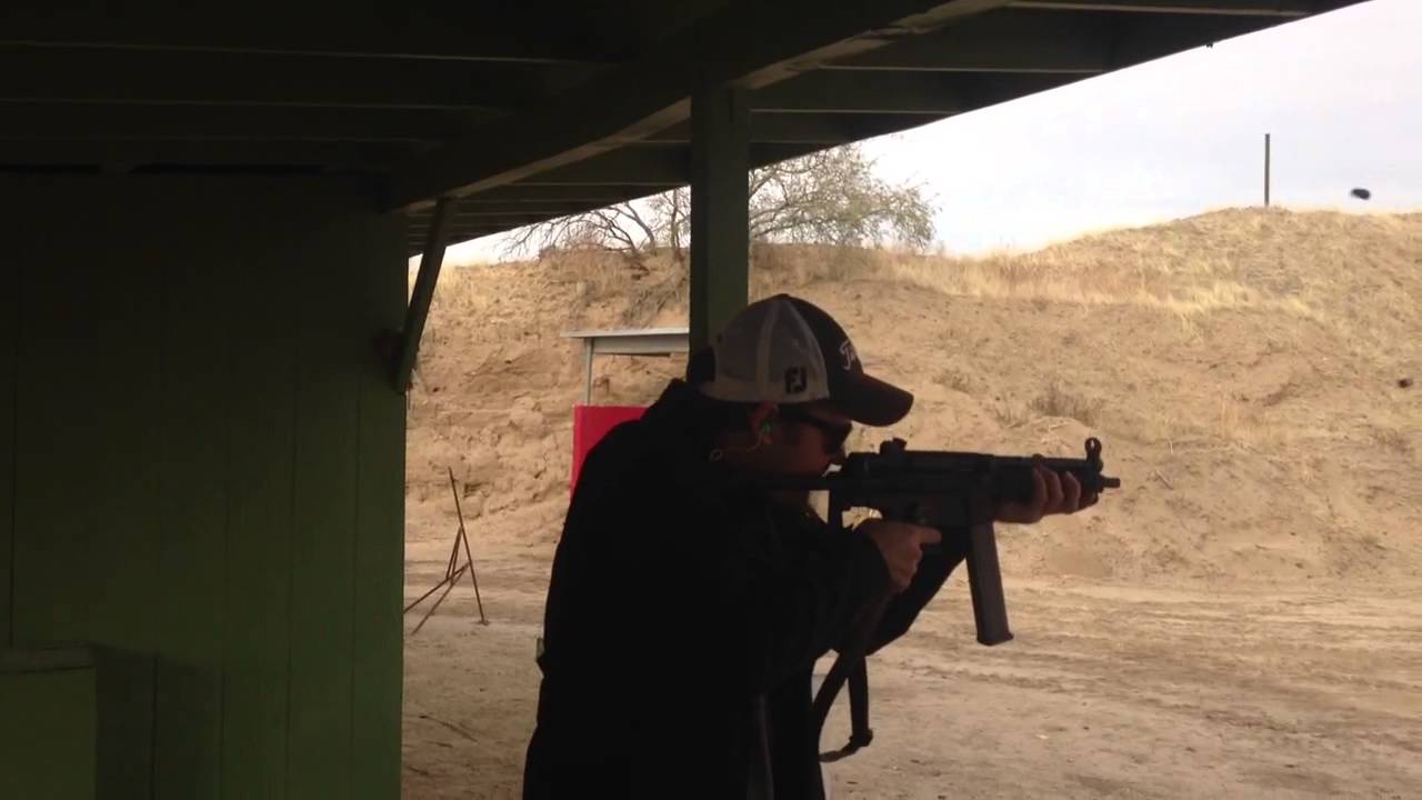 Hk Mp5 full auto bursts .40 s&w