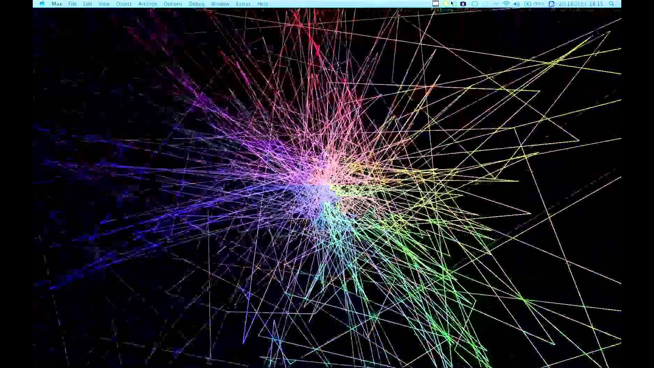 Max/Msp Jitter iShowU TEST 01
