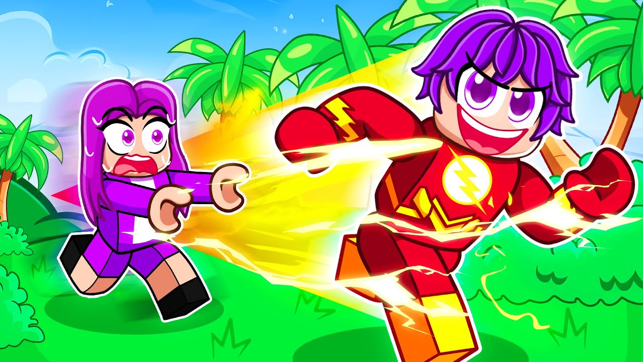 Becoming THE FLASH in Roblox!