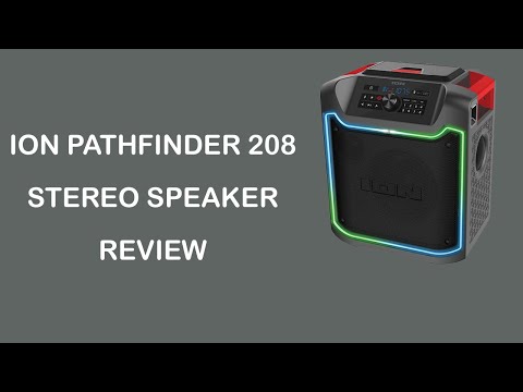 ion pathfinder208 stereo speaker review